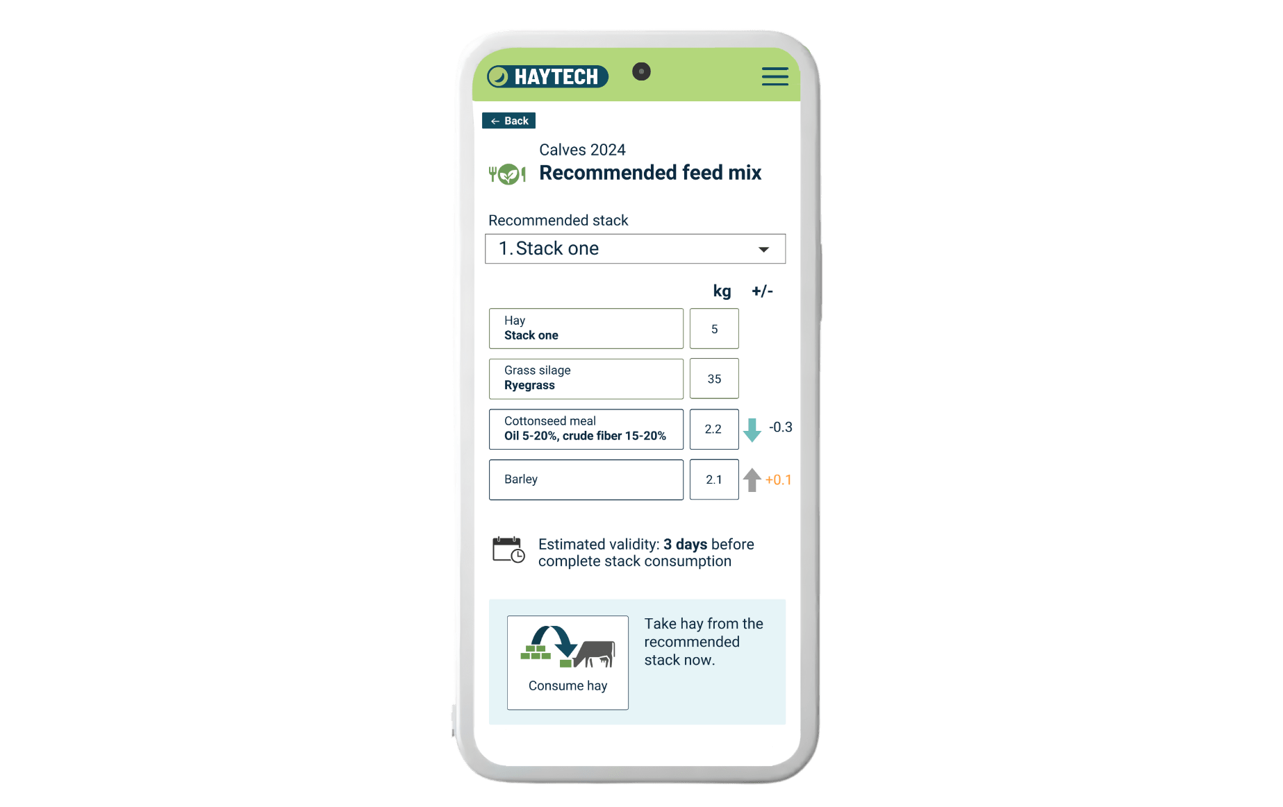 Our application - HAYTECH